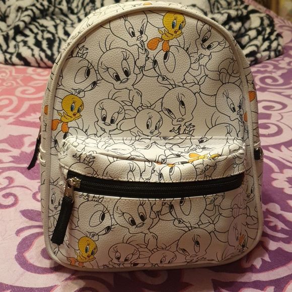 Warner Bros. | Bags | Looneytunes Tweety Bird Mini Backpack | Poshmark